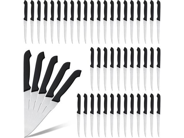 Click here for Therwen 50 Pieces 8.8 Inch Serrated Steak Knife Se... prices