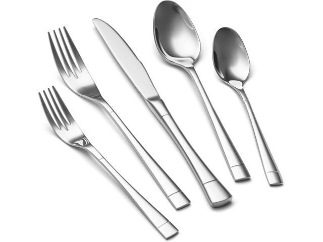 Click here for Heavy Duty Silverware Set for 8  40-Piece 18/10 St... prices
