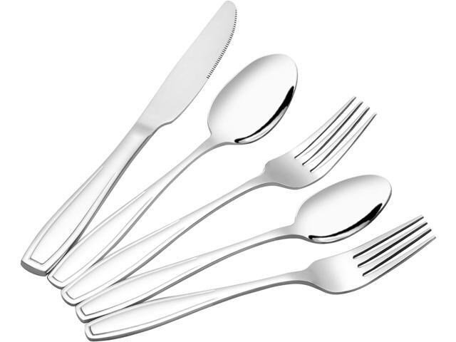 Click here for Pekky 40-Piece Silverware Set for 8  Stainless Ste... prices