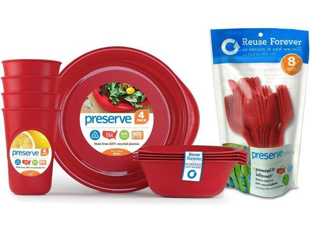 Click here for Preserve Reusable BPA Free Everyday Tableware Set... prices