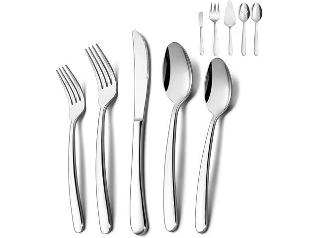 Click here for HaWare Heavy Duty Silverware Set  45 Pieces Stainl... prices