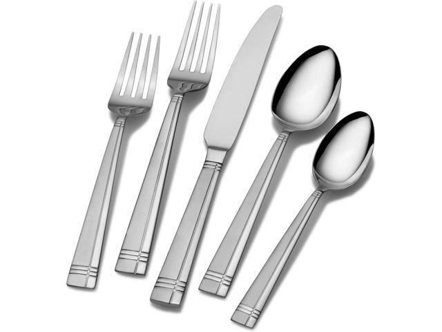 Click here for Dawson Frost Stainless Steel Flatware  20-Piece Se... prices
