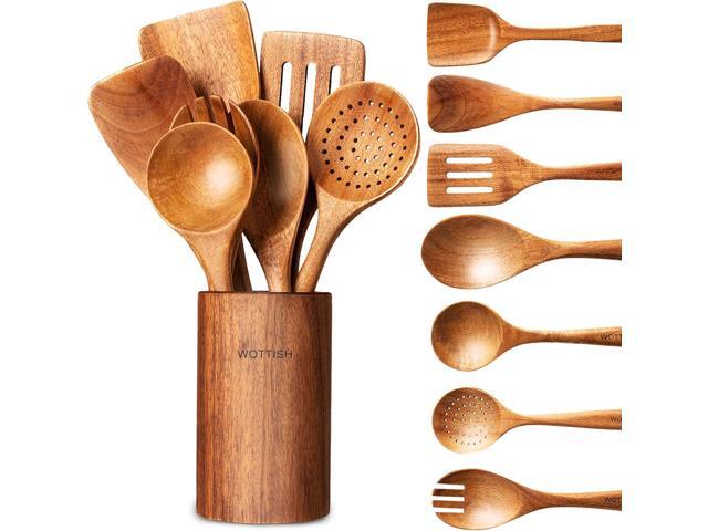 Click here for Wooden Spoons for Cooking - 8-Piece Wooden Kitchen... prices