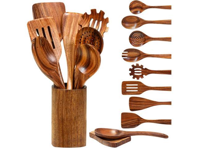 Click here for Wood Spoons for Cooking  Natural Teak Wooden Utens... prices