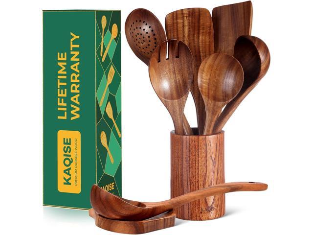 Click here for Wooden Spoons for Cooking  Kitchen Utensils Set  W... prices