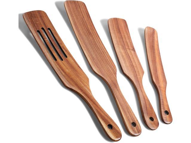 Click here for Spurtle Set  Natural Acacia Wooden Kitchen Utensil... prices