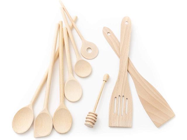 Click here for tuuli Kitchen - 9-Piece Wooden Cooking Utensils Se... prices
