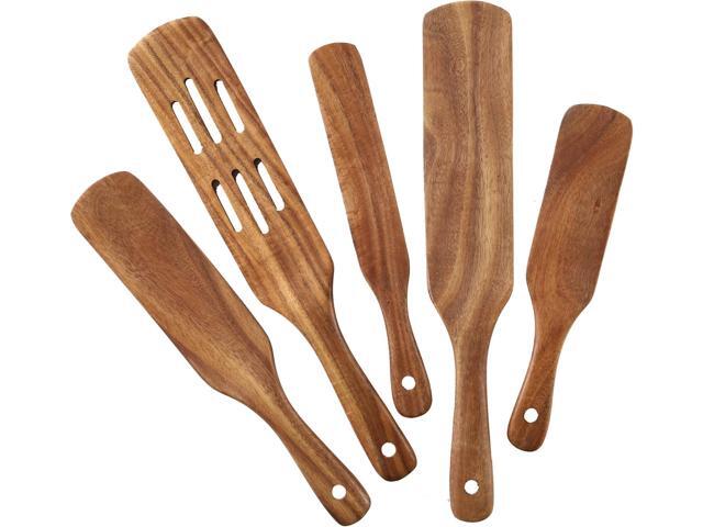 Click here for MESSON Wooden Spurtle Set  5 Pcs Premium Wood Spur... prices
