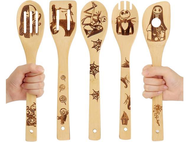 Click here for Nightmare Before Christmas Gifts - 5 Pcs Wooden Sp... prices