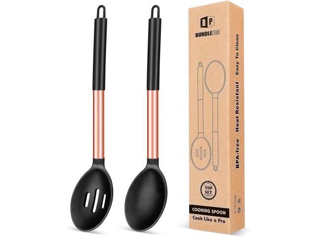 Click here for Pack of 2 Large Silicone Cooking Spoons Non Stick... prices