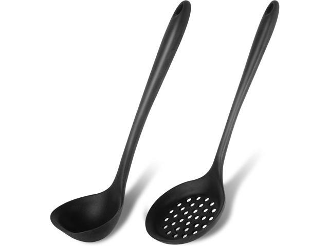 Click here for Silicone Soup Ladle Spoon Set of 2 Silicone Nonsti... prices