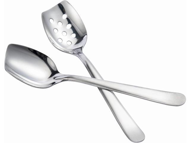 Click here for IMEEA Flat Edge Spoon 18/8 Stainless Steel Flat Bo... prices