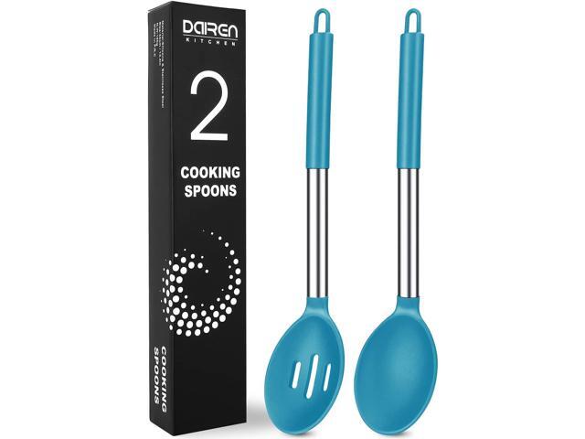 Click here for Pack of 2 Large Silicone Cooking Spoons  Non-Stick... prices