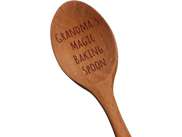 Click here for Laser Engraved Grandmas Magic Baking Spoon Wooden... prices