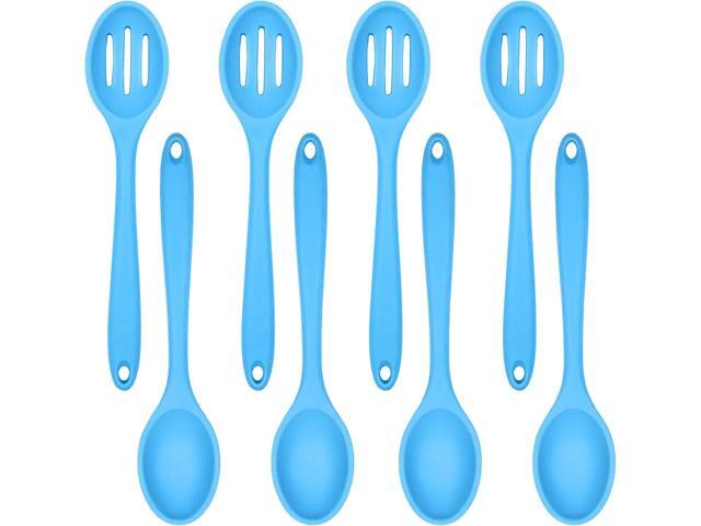 Click here for ELANE 8 Pcs Silicone Cooking Spoons Set Mixing Spo... prices