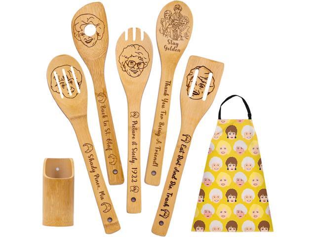 Click here for Golden Girls Kitchen Utensils Set - 5X Bamboo Spoo... prices