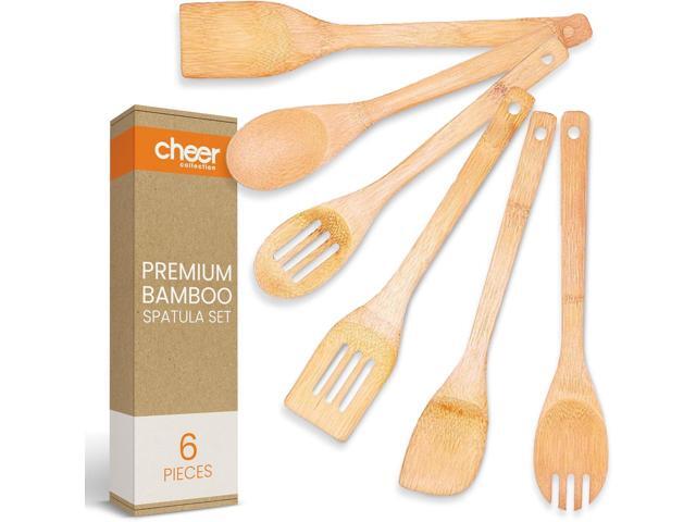 Click here for Cheer Collection Wooden Spoons for Cooking - Bambo... prices