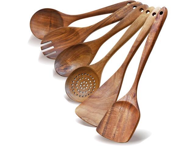Click here for Wooden Spoon Set-6 Piece Wooden Cutlery-Daily Wood... prices