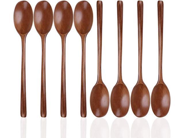 Click here for 8 Pieces Wood Soup Spoons  DaKuan Wooden Ladle Spo... prices