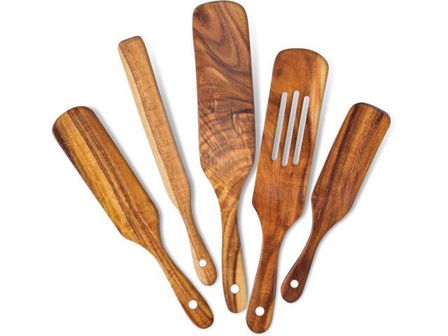 Click here for Wooden Spurtle Set Of 5  Acacia Wood Utensils For... prices