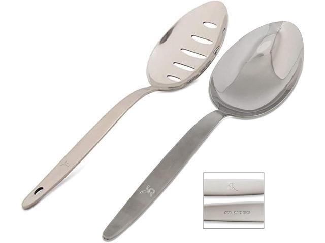 Click here for Kunz Slotted and Regular Set Pack of 2 18/10 Stain... prices