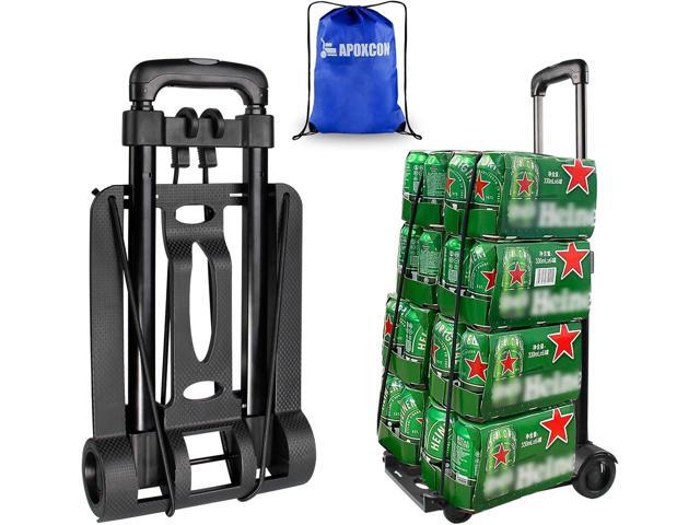 Click here for Folding Hand Truck  Foldable Dolly Cart with Two W... prices