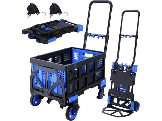 Click here for 2 in 1 Hand Truck Dolly Foldable with Basket Hand... prices