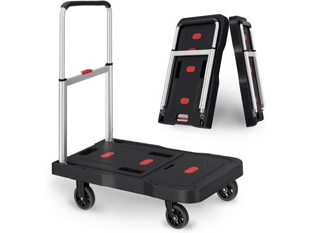 Click here for Platform Truck Foldable Push Cart Dolly 330lb Weig... prices