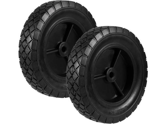 Click here for 2 PCS 8 x 1.75 Inch Solid Rubber Hand Truck Wheel... prices