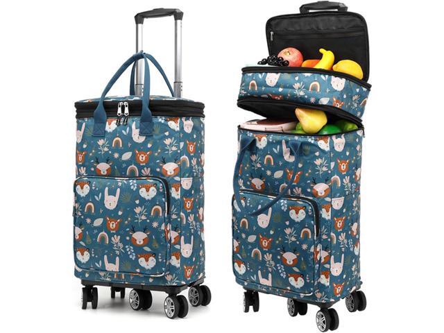 Click here for 2 in 1 Shopping Cart with Wheels  Portable Utility... prices