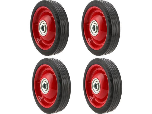 Click here for PINGEUI 4 PCS 5 x 1.2 Inch Solid Rubber Tire  Flat... prices