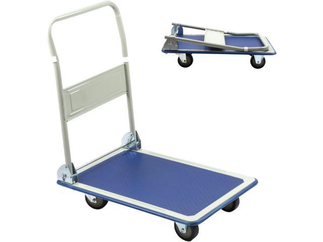 Click here for 660 lbs Foldable Platform Truck Dolly with Swivel... prices