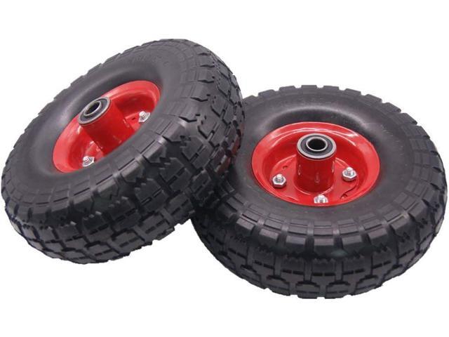 Click here for 4.10/3.50-4 Flat Free Hand Truck Tire on Wheel for... prices