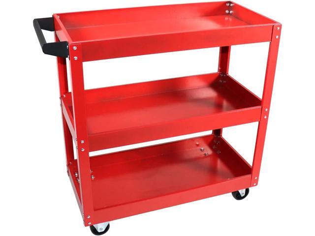 Click here for 3 Tray Service Utility Cart 150 LBS Load Capacity... prices