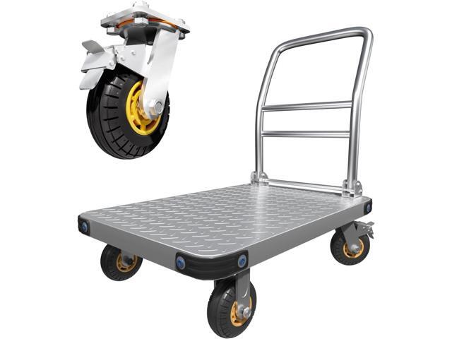 Click here for Heavy Duty Platform Truck Flat Moving Cart Hand Tr... prices