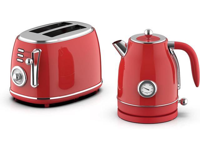 Click here for MegaChef 1.7 Quart Electric Tea Kettle and 2 Slice... prices