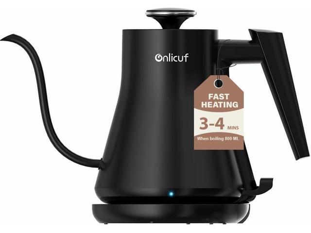 Click here for Gooseneck Electric Kettle 0.8L - Matte Black Tea K... prices