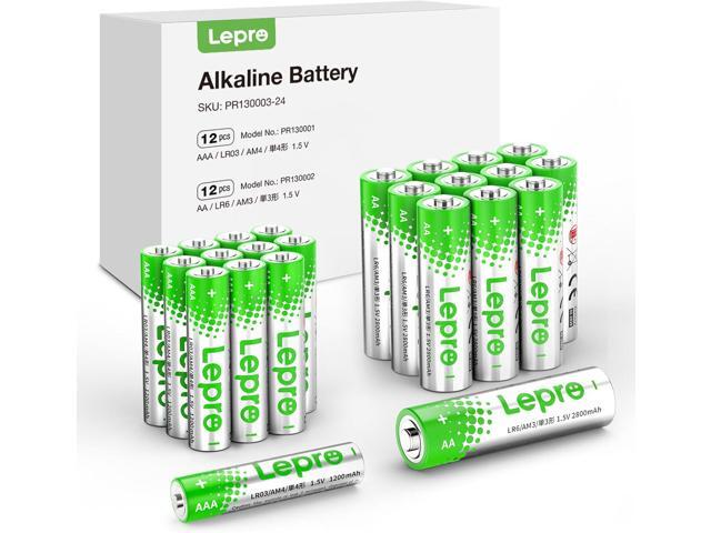 Click here for Lepro Batteries Variety Pack  AA and AAA Batteries... prices