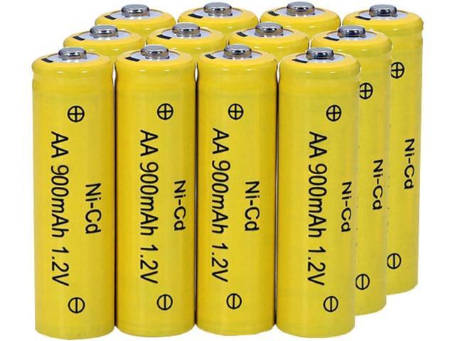 Click here for 12 Packs 1.2V AA Ni-Cd 900mAh Rechargable Batterie... prices