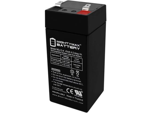 Click here for Mighty Max Battery 4 Volt 4.5 Ah SLA Replacement B... prices