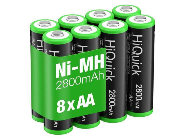 Click here for HiQuick 2800mAh AA Rechargeable Batteries High Cap... prices