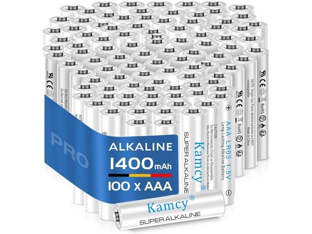 Click here for AAA Batteries 100 Pack 1400mAh  Triple AAA Alkalin... prices