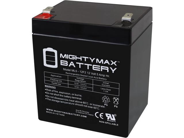 Click here for Mighty Max Battery ML5-12F2-12 Volt 5 AH  F2 Termi... prices