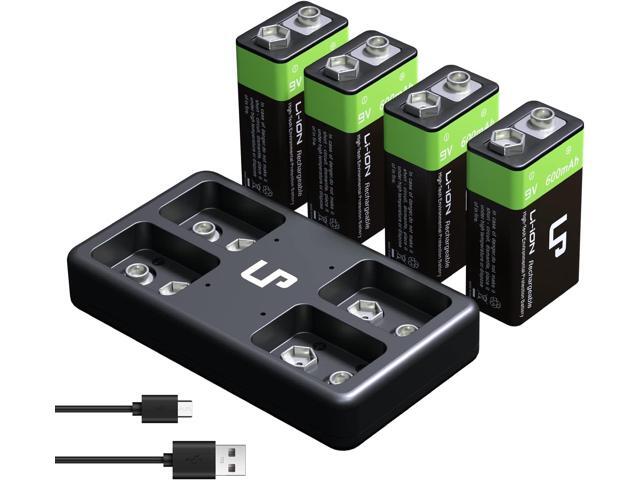 Click here for LP Rechargeable 9V Lithium Batteries - 600mAh Long... prices