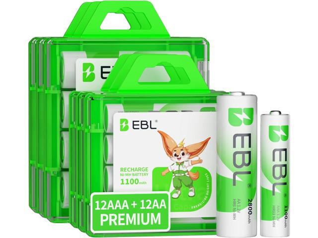 Click here for EBL 24 Sets AA AAA Batteries Combo with 12-Pack AA... prices