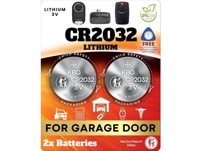 Click here for Garage Door Opener Battery - 2 Pack CR2032 Button... prices