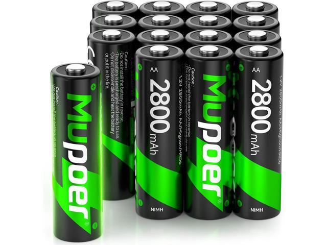 Click here for 16 Pack Ni-MH AA Rechargeable Batteries  2800mAh R... prices