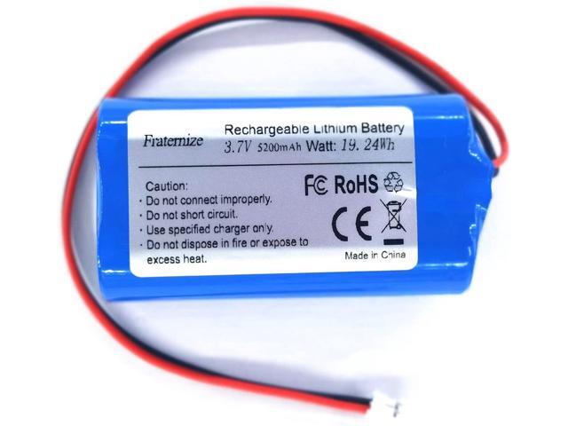 Click here for 5200mAh 3.7v lithium ion battery with 2.0Pin JST-P... prices