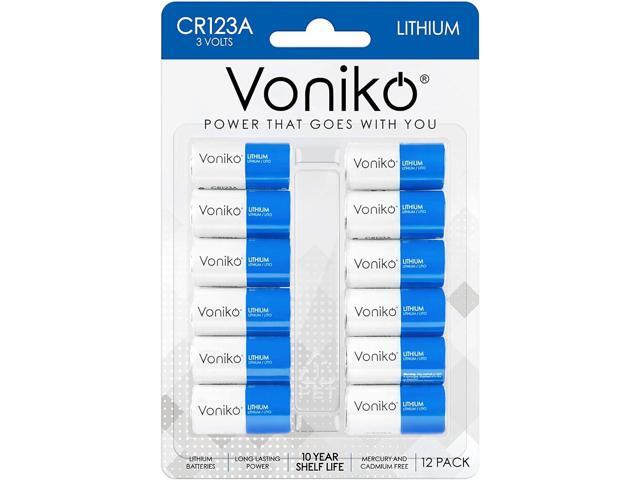 Click here for Voniko CR123A Lithium Batteries (12-Pack) Photo No... prices