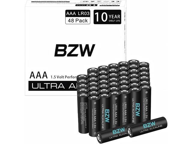 Click here for BZW AAA Batteries 48 Pack  1450mAh Premium Alkalin... prices